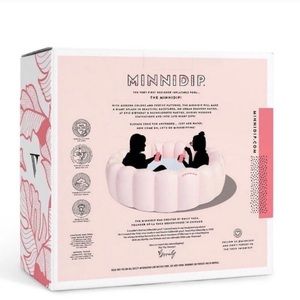 Minnidip | Other | New Minnidip Blushing Palms Inflatable Pool | Poshmark